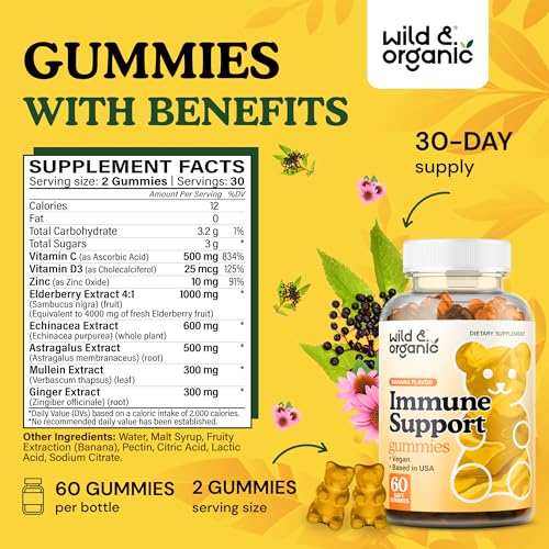 elderberry and vitamin C gummies