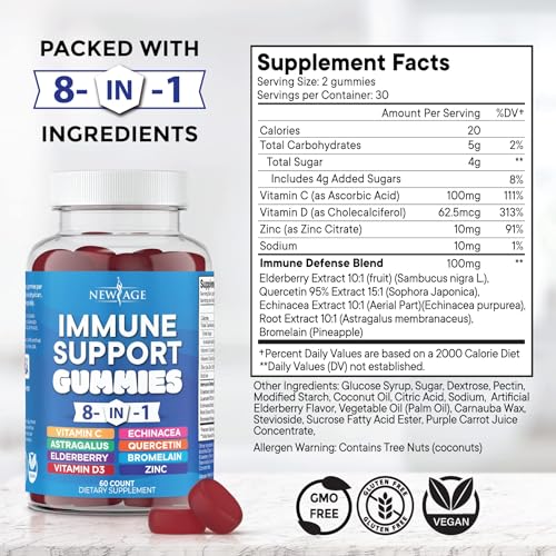 elderberry and vitamin C gummies