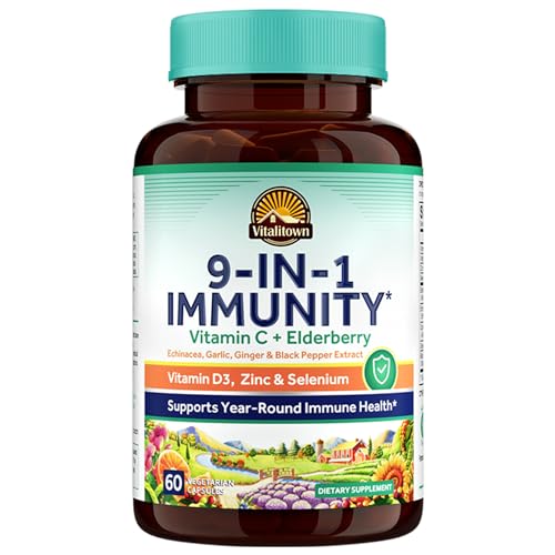 Elderberry and vitamin C supplement