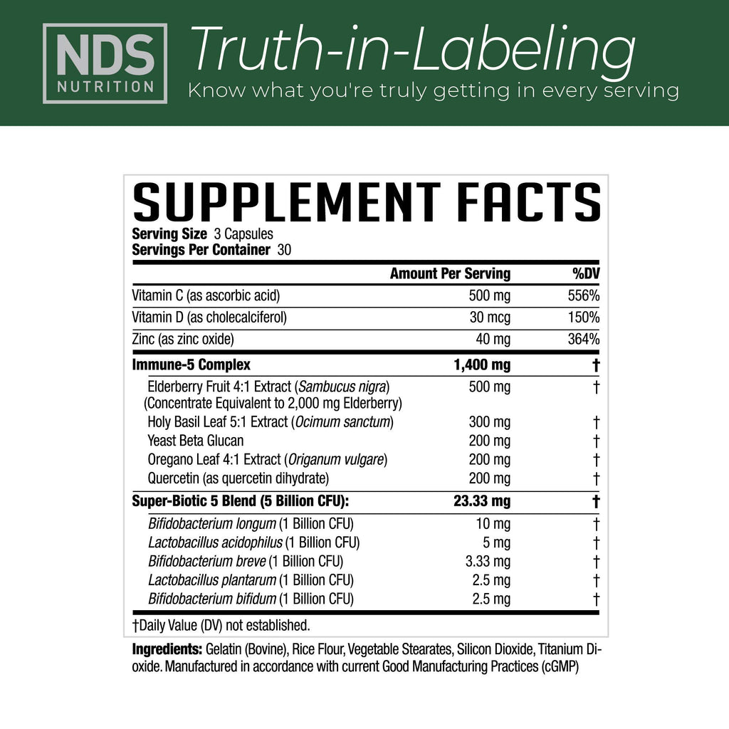Elderberry and vitamin C support
