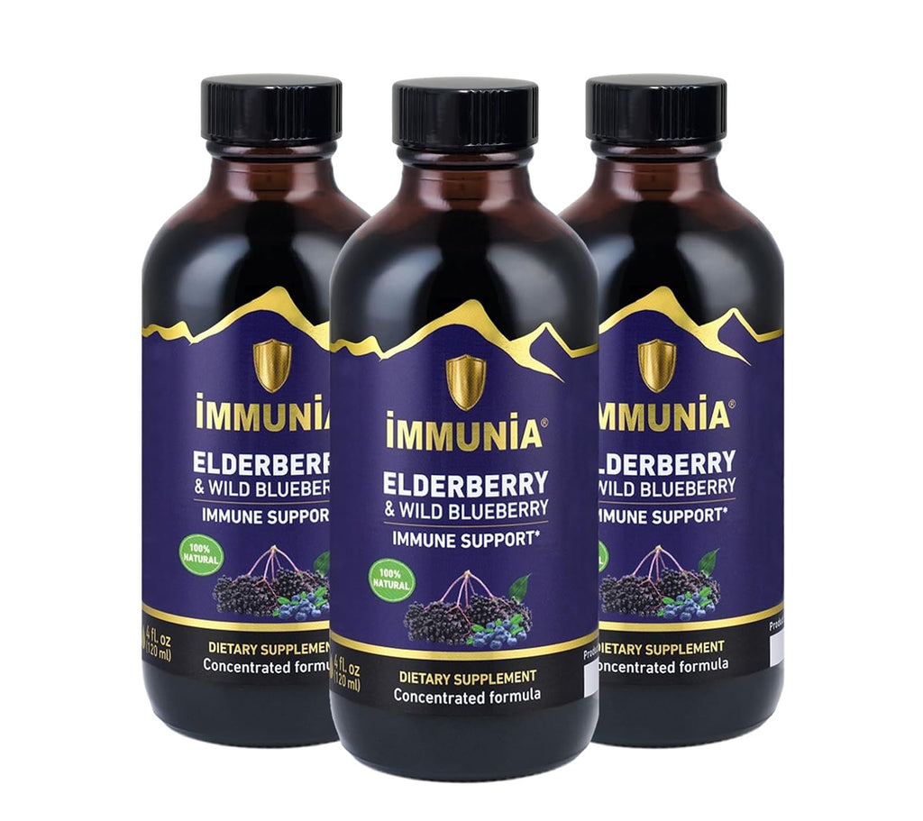 elderberry and wild blueberry concentrate