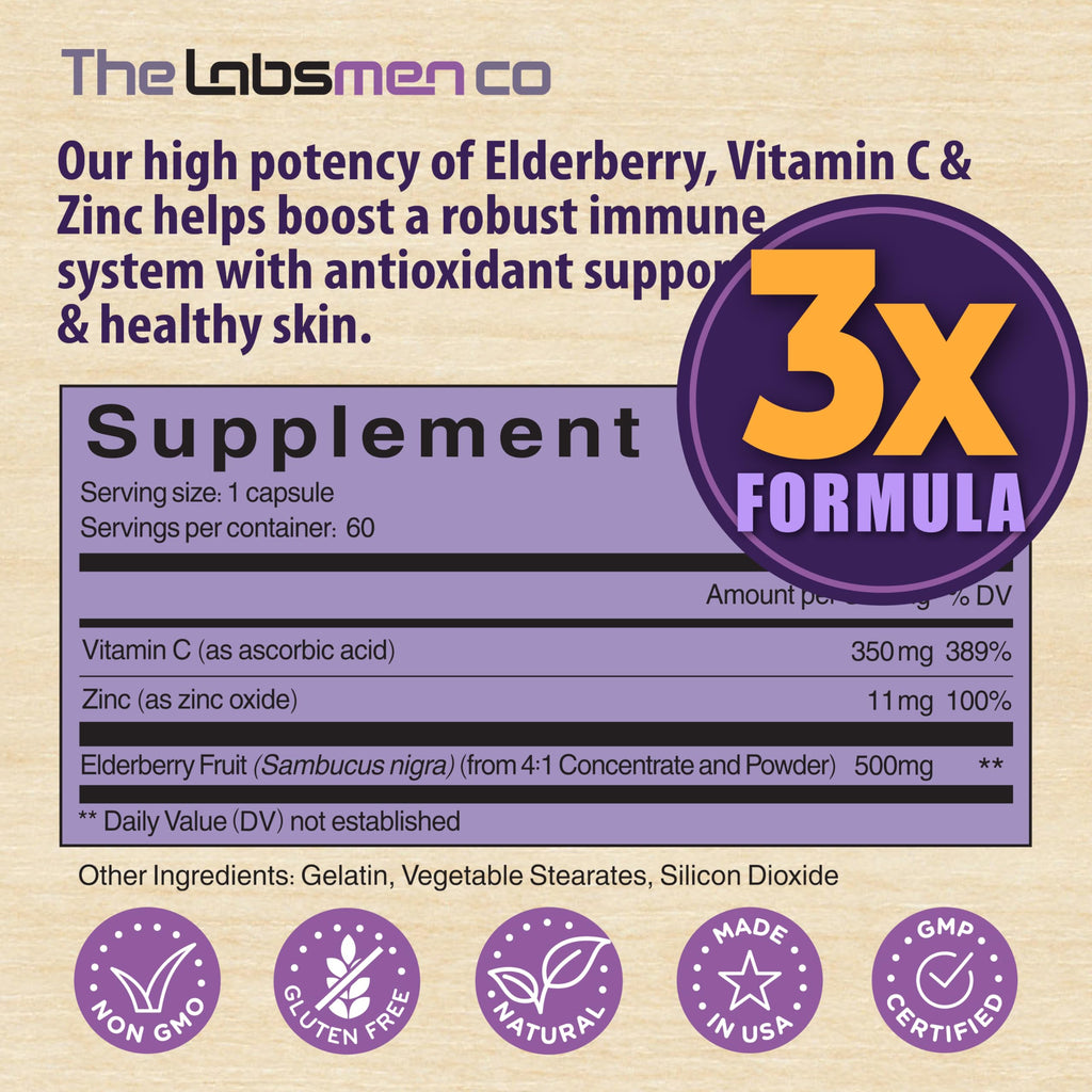 Elderberry and zinc for better health