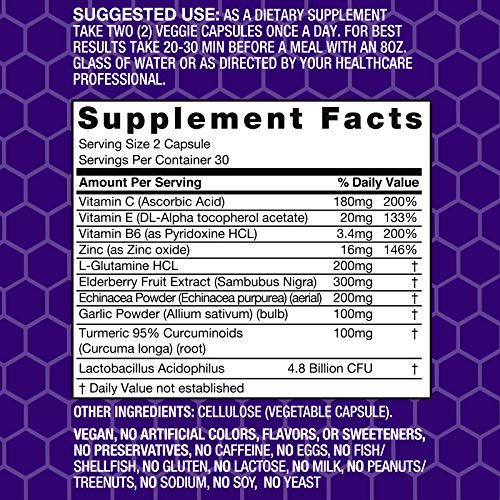 Elderberry and zinc for immunity