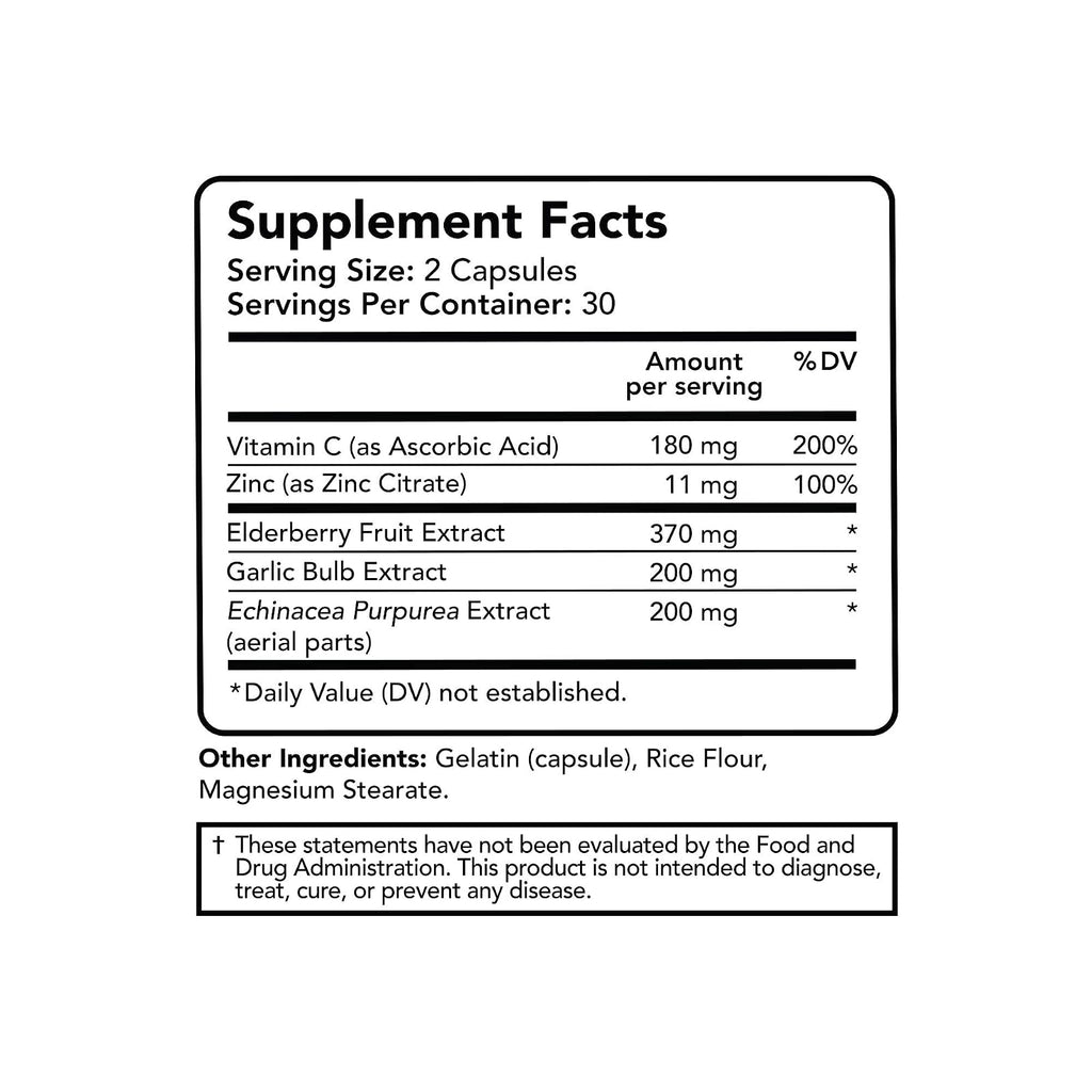 elderberry blend with antioxidants