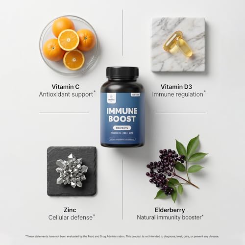 Elderberry capsules for adults