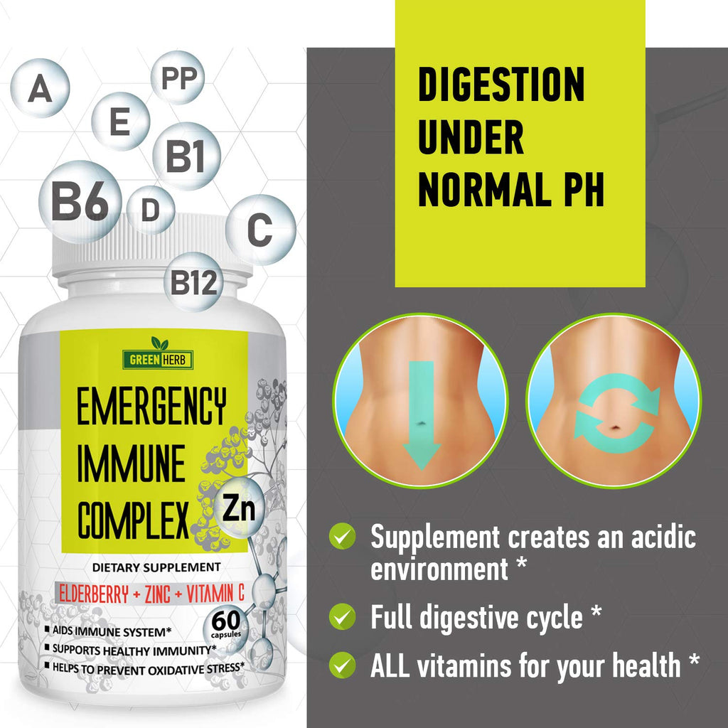 Elderberry capsules for antioxidant boost
