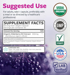 Elderberry capsules for antioxidant boost
