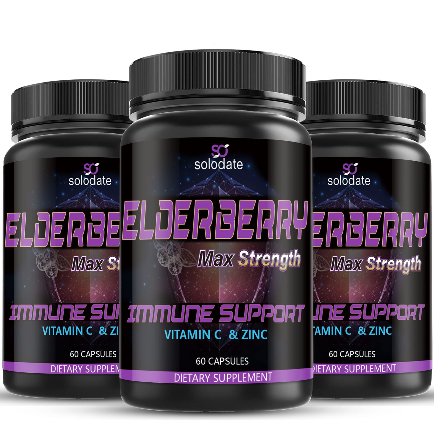 elderberry capsules for antioxidant support