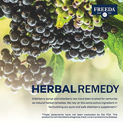 Elderberry capsules for better health