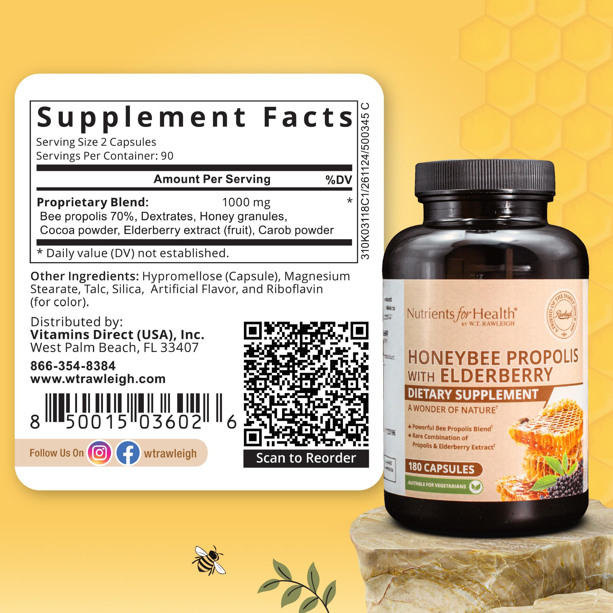 Elderberry capsules for better sleep