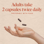 Elderberry capsules for cold and flu relief