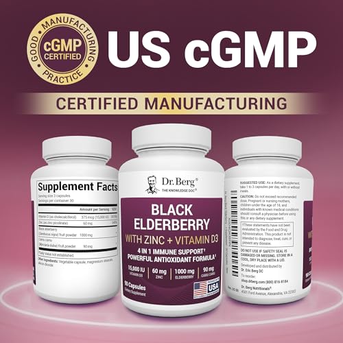 elderberry capsules for cold prevention