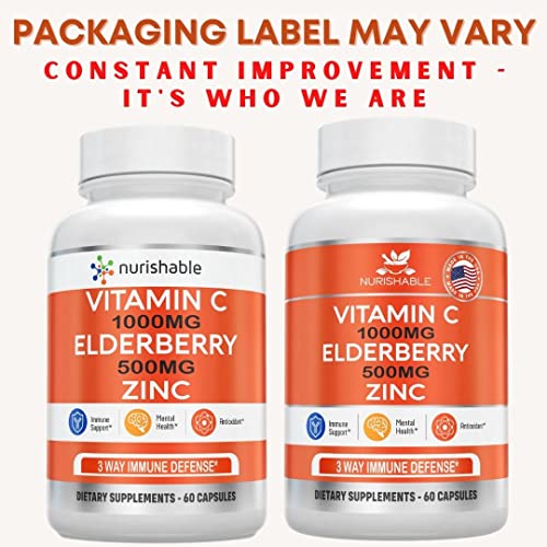 Elderberry capsules for cold season support