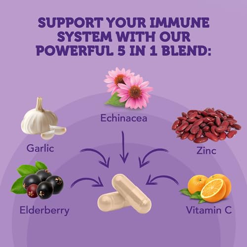 Elderberry capsules for cold season