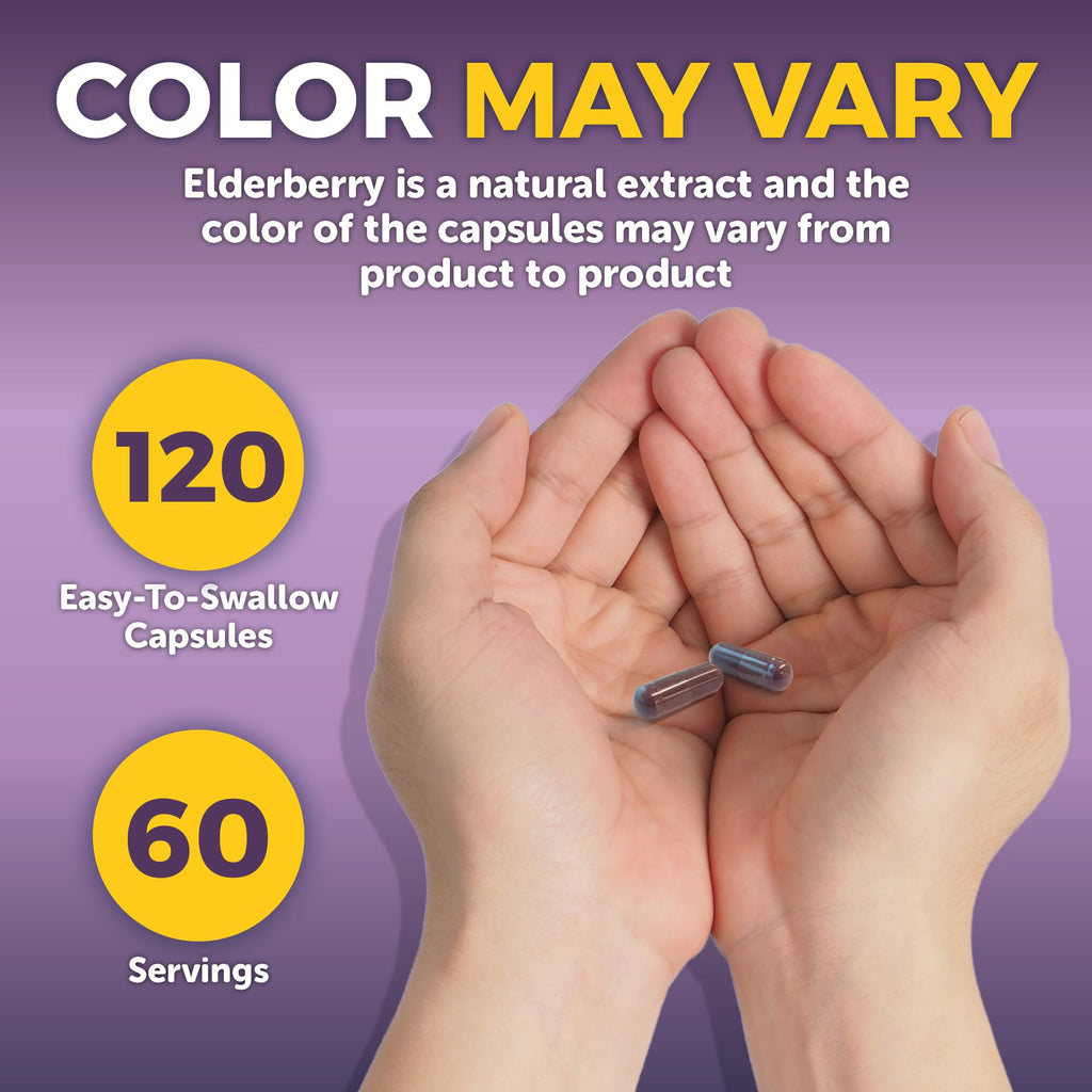 elderberry capsules for cold season