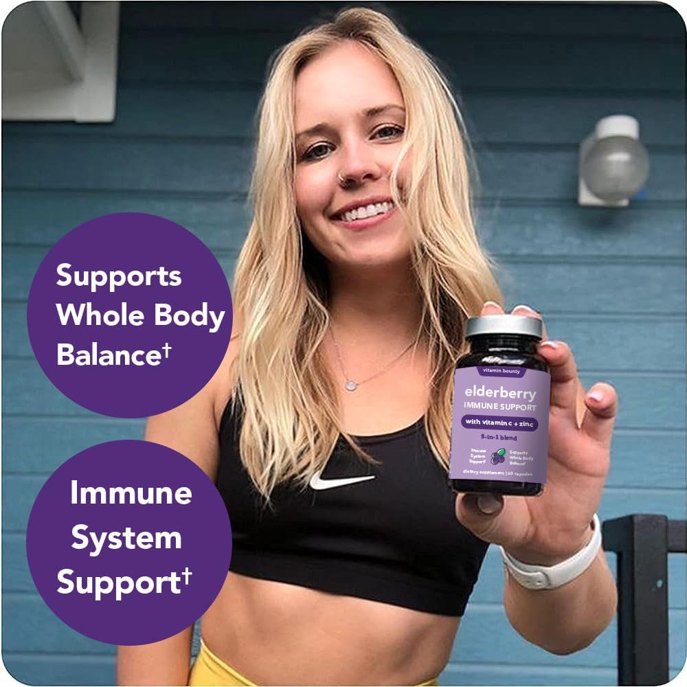 elderberry capsules for cold support