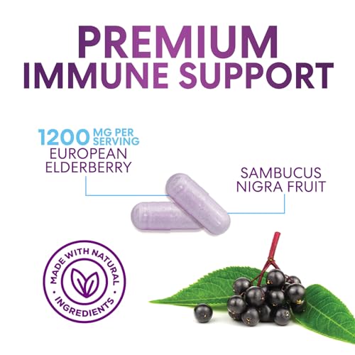 elderberry capsules for daily health