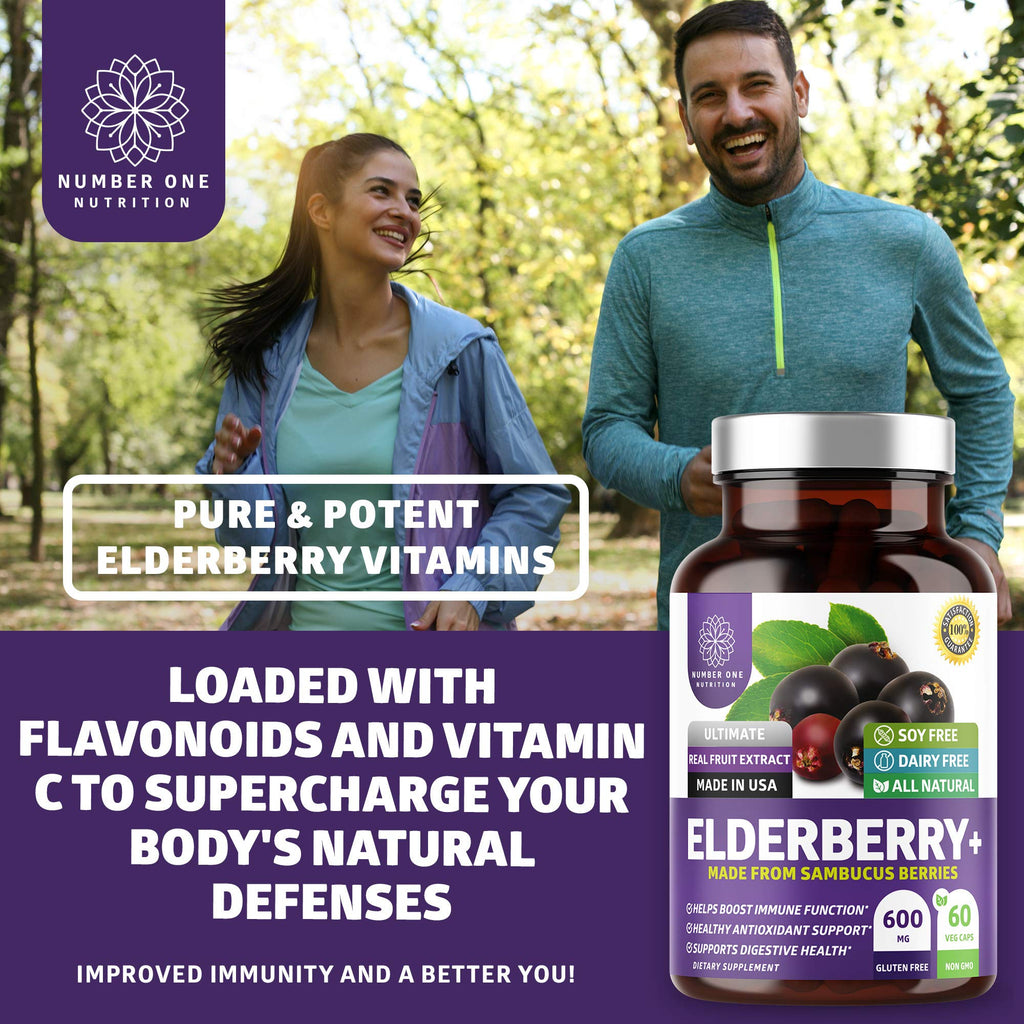elderberry capsules for daily immune support