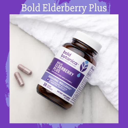 Elderberry capsules for daily nutrition