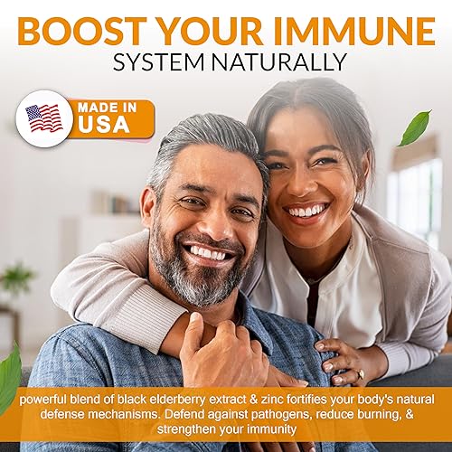 Elderberry capsules for daily nutrition