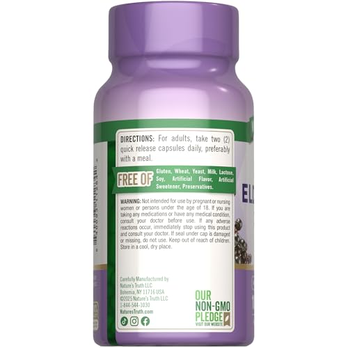 elderberry capsules for enhanced immune function