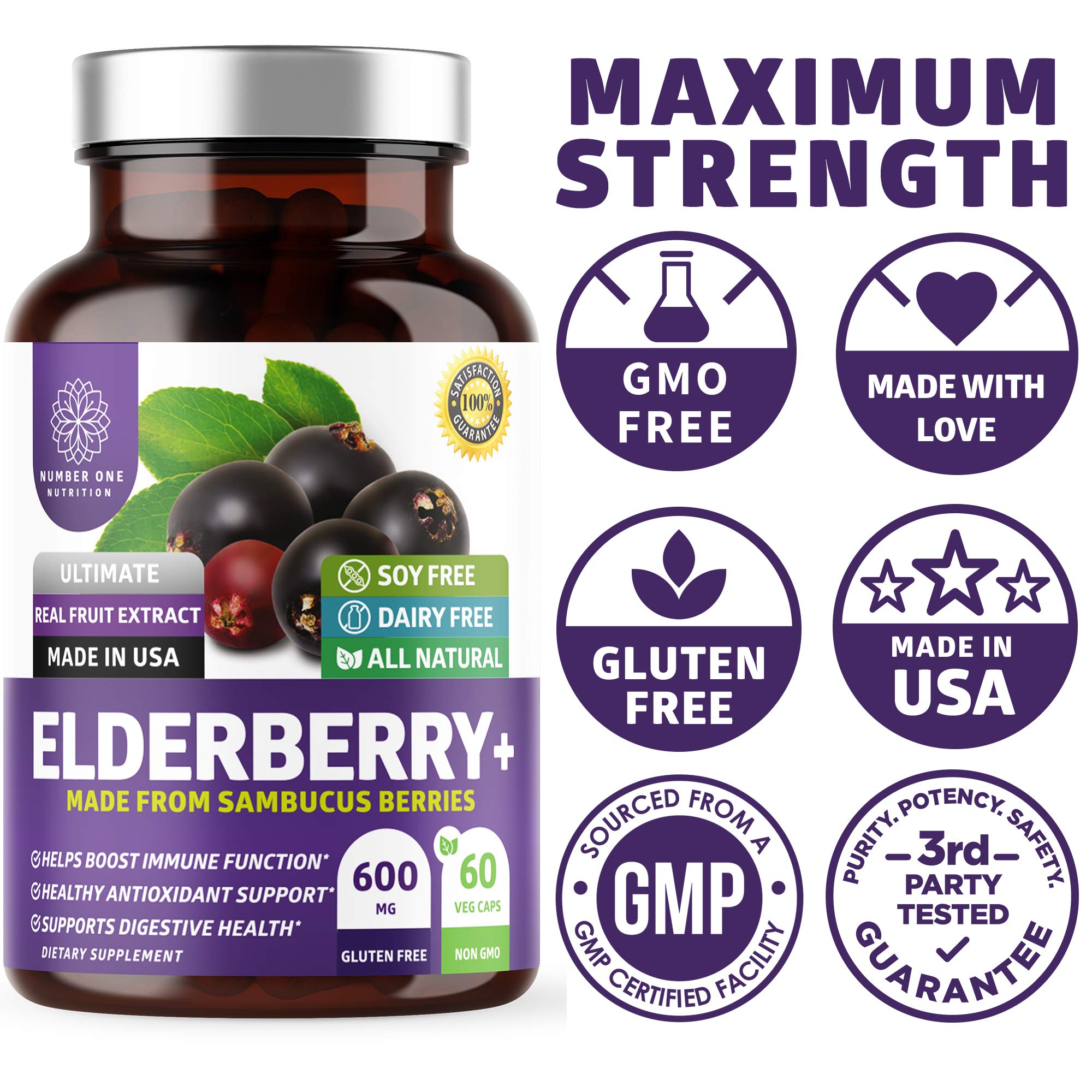 elderberry capsules for enhanced skin vitality