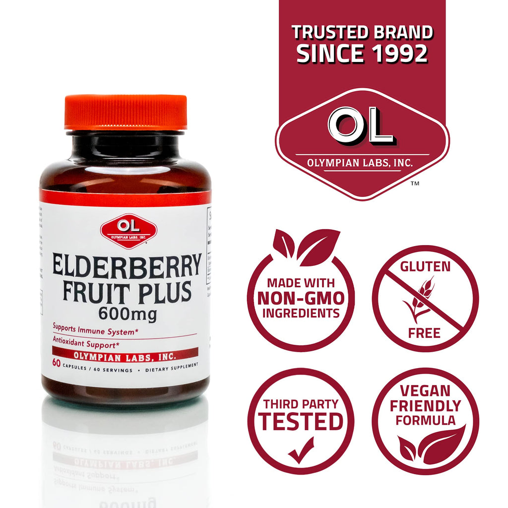 Elderberry capsules for everyday health