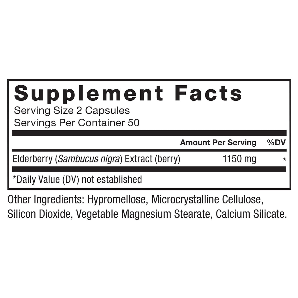 elderberry capsules for everyday protection