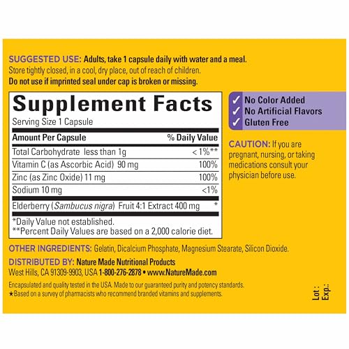 elderberry capsules for everyday use