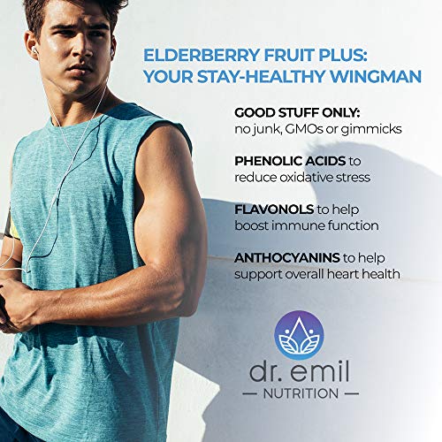 Elderberry capsules for everyday vitality