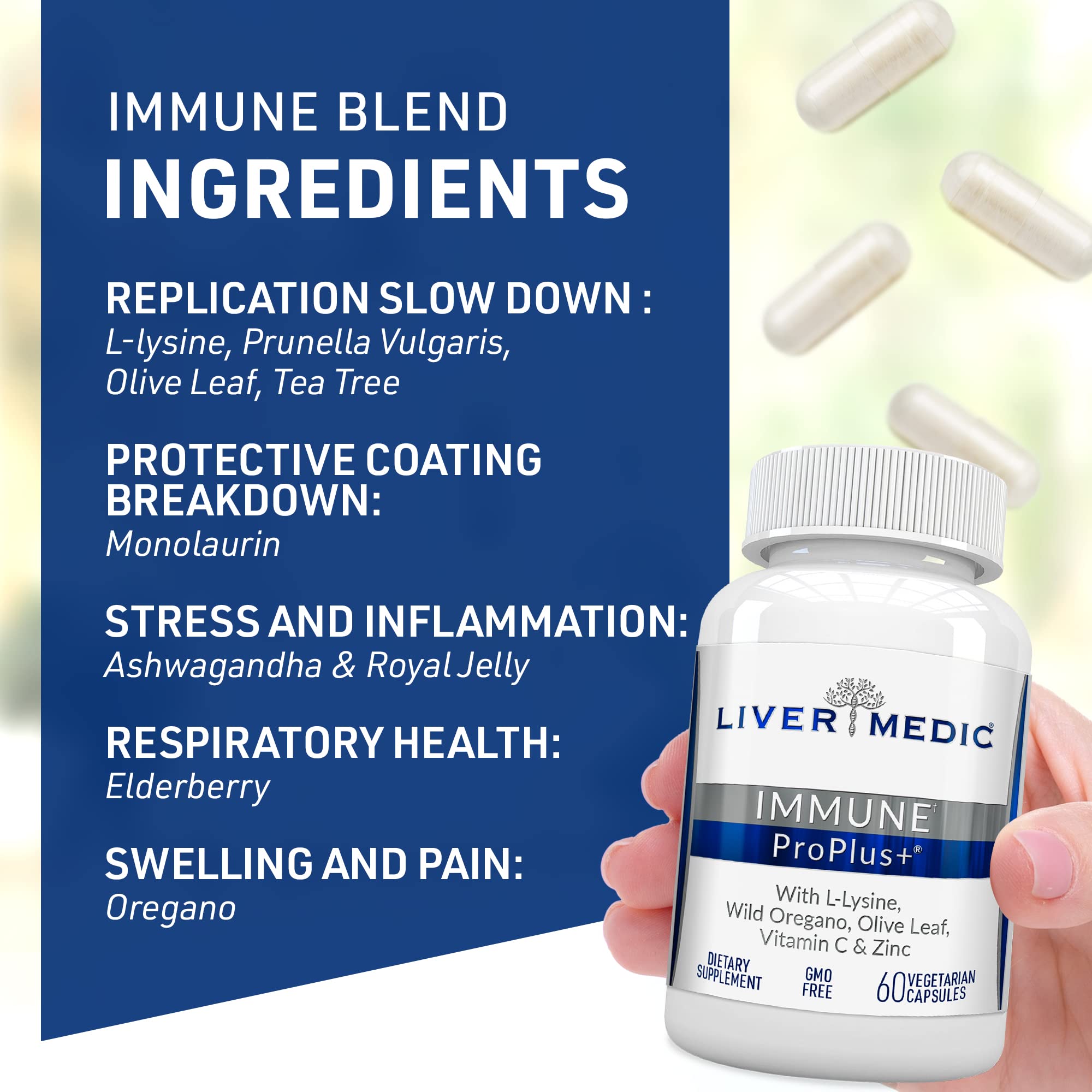 Elderberry capsules for everyday vitality