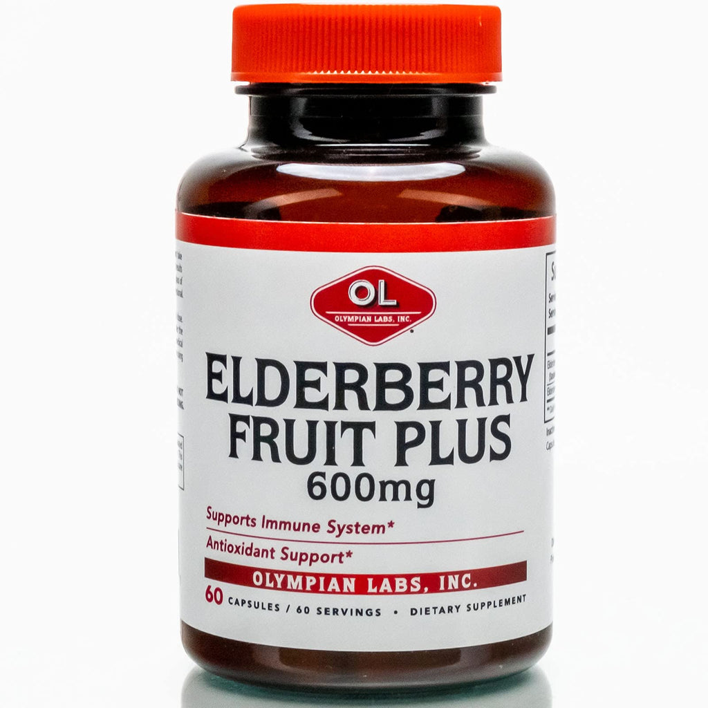Elderberry capsules for immune health
