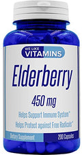 Elderberry capsules for immune support