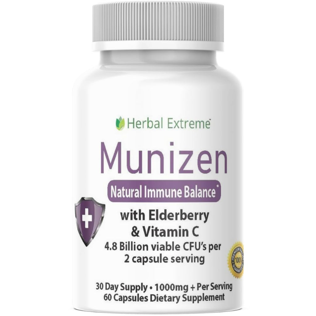 Elderberry capsules for immune support