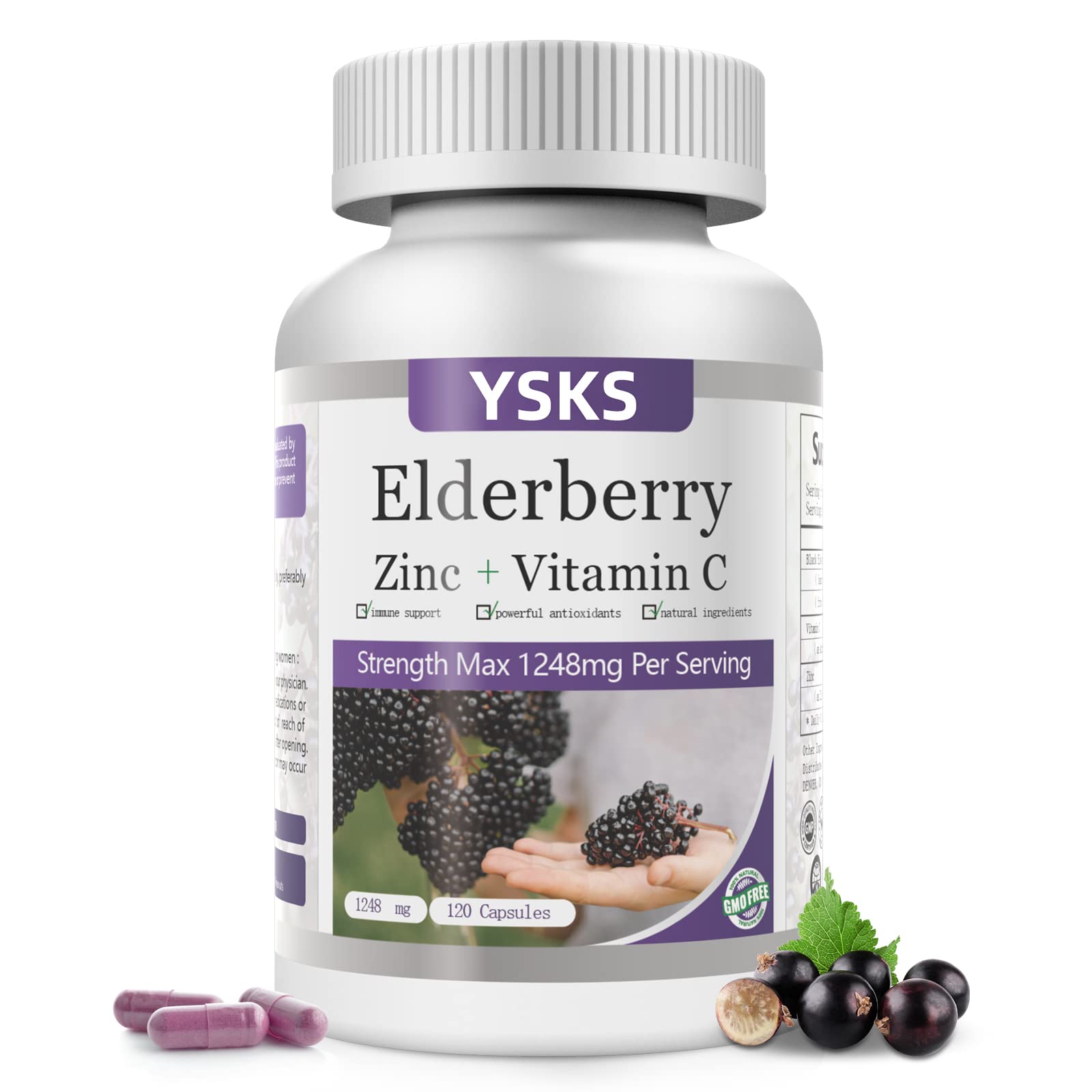 elderberry capsules for immune support