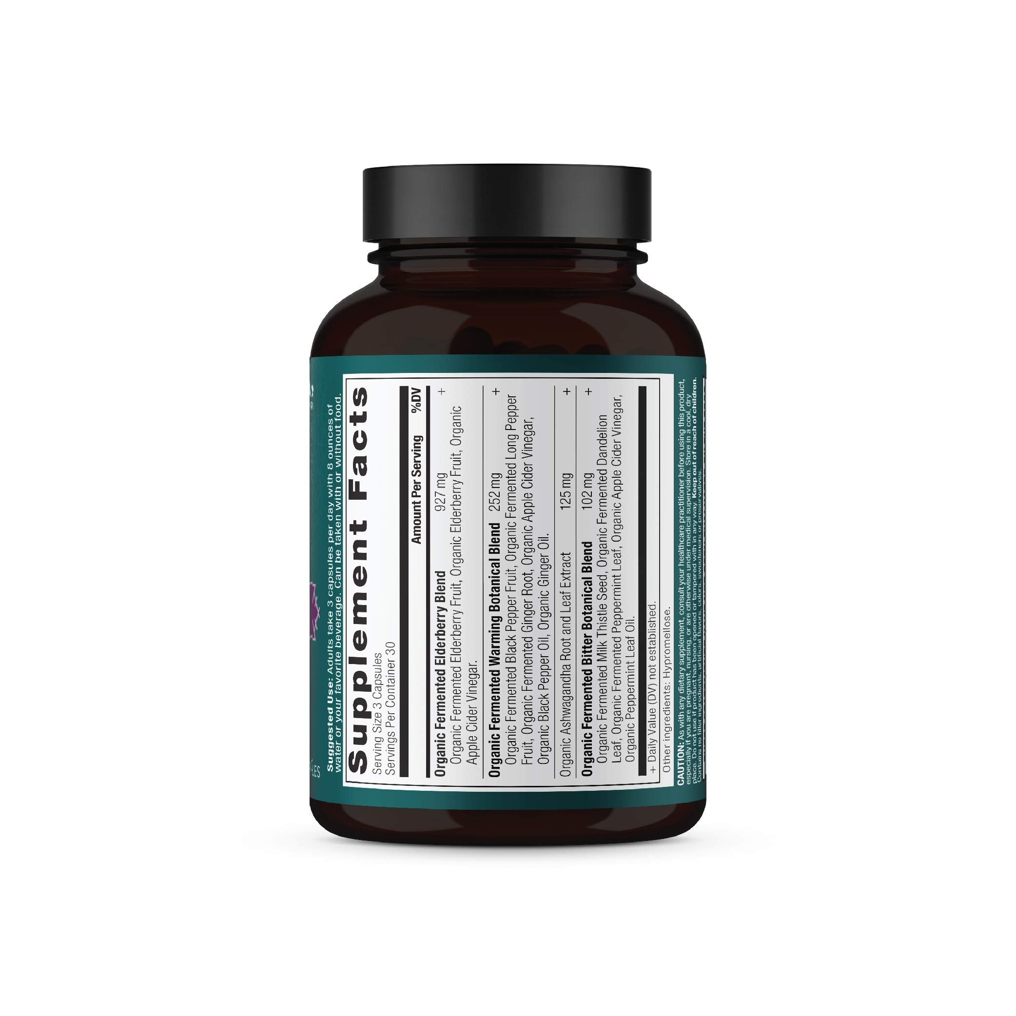 elderberry capsules for immune system strength