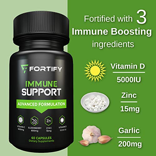 Elderberry capsules for natural defence
