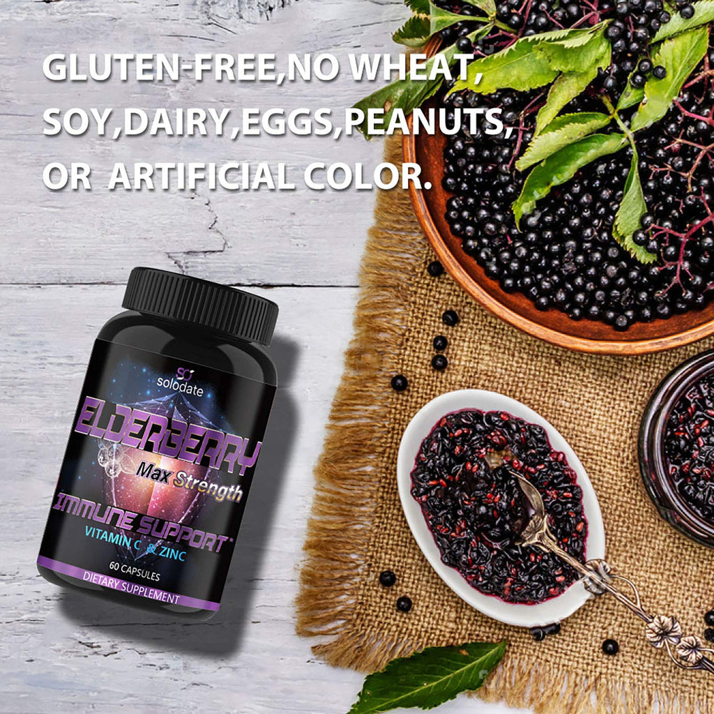 elderberry capsules for natural healing