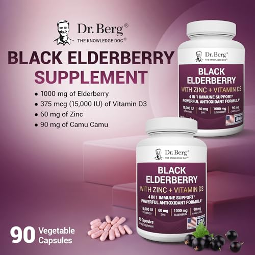 elderberry capsules for overall health