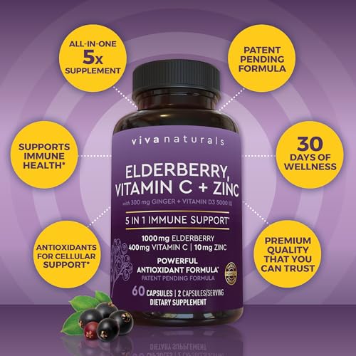 elderberry capsules for overall health