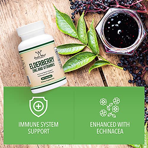 Elderberry capsules for overall vitality
