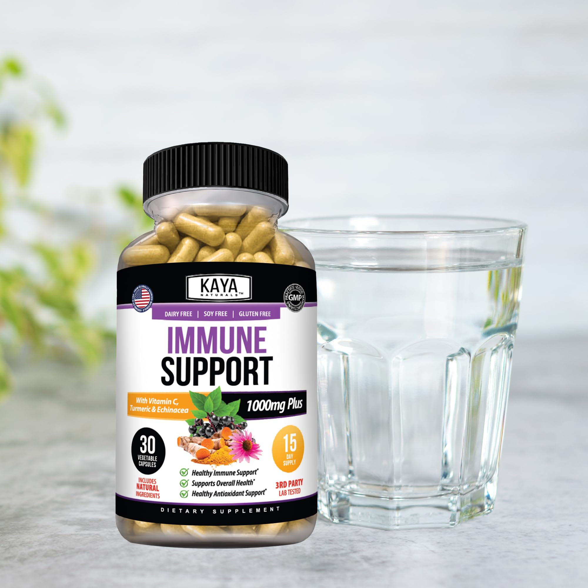 elderberry capsules for overall wellness
