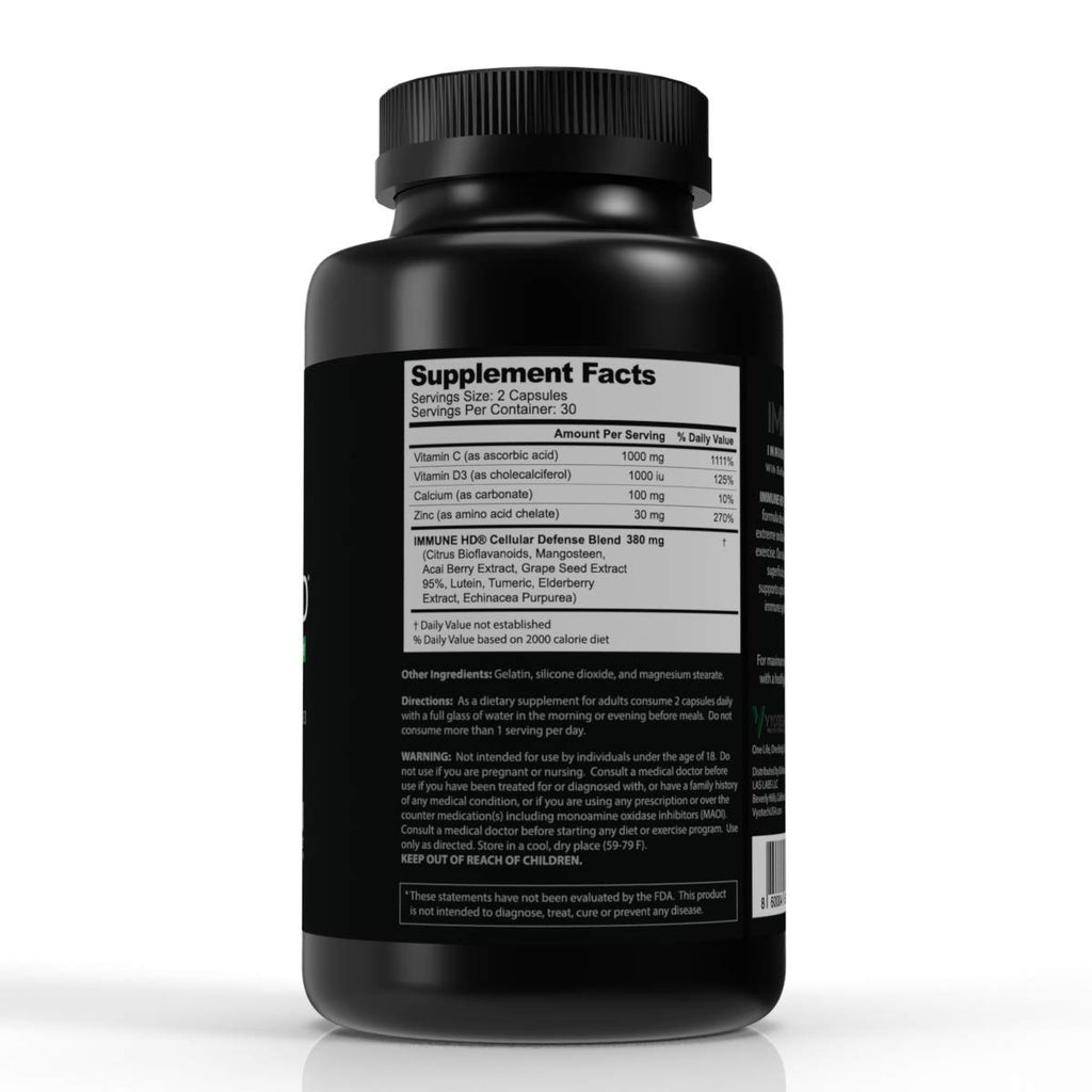 Elderberry capsules for seasonal health