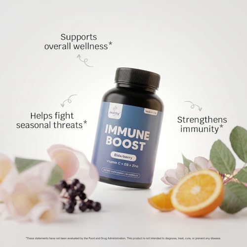 Elderberry capsules for seasonal support