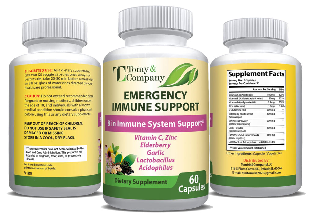 Elderberry capsules for seasonal support