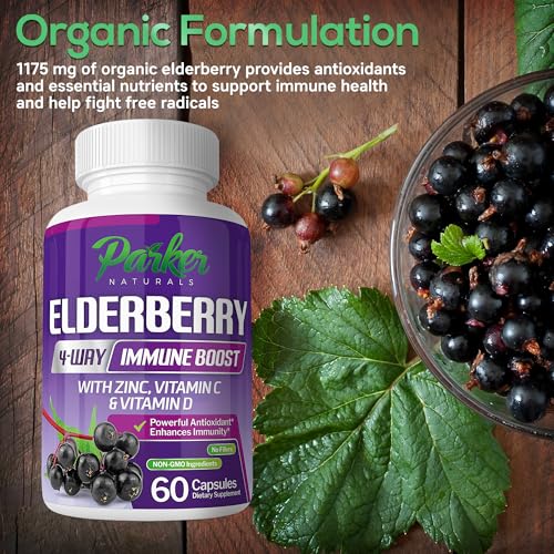 elderberry capsules for seasonal support