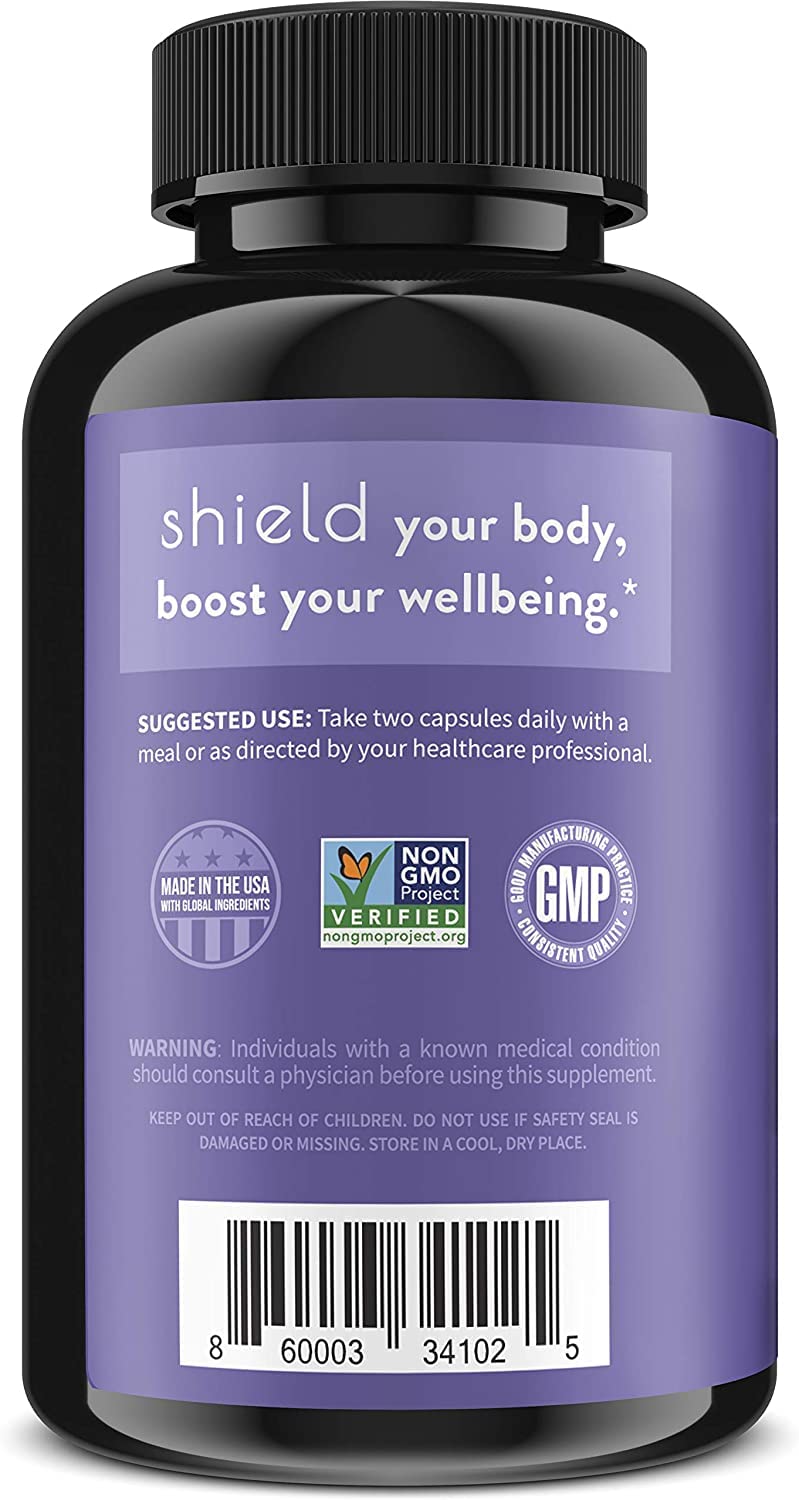 Elderberry capsules for seasonal wellness