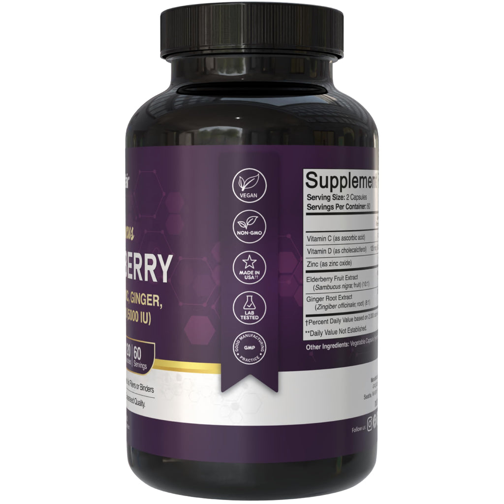 elderberry capsules for seasonal wellness