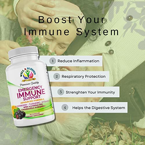 Elderberry capsules for wellness