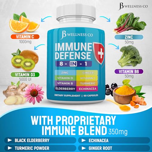 Elderberry capsules with added nutrients